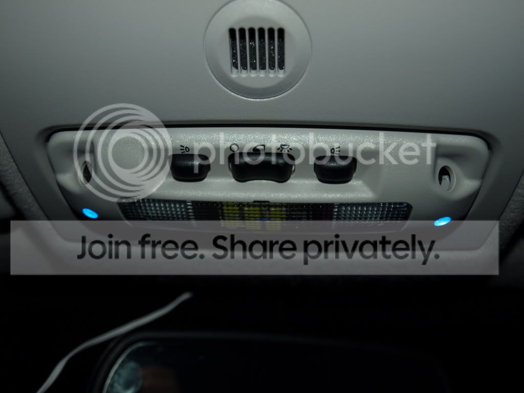 Mondeo MK3 Interior Light with Intrusion Sensors (fitted with DIY ...