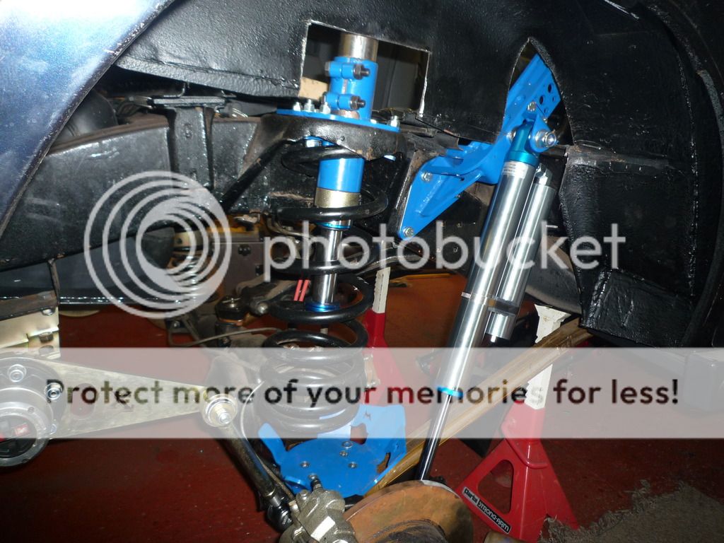 Fitting hydraulic bump stops, X-Springs in the way - International ...