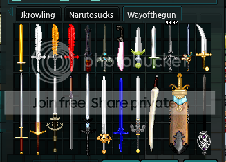 My Sword Collection - Forums | Official Mabinogi Website